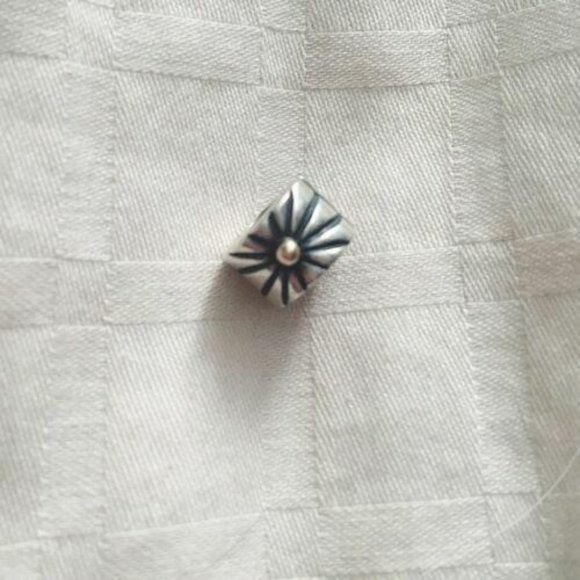 Pandora | Jewelry | Pandora 4k Gold Silver Sunburst Firework Charm ...